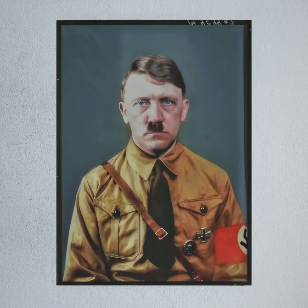 88MERCH • Portrait of Adolf Hitler by Heinrich Hoffmann • Poster